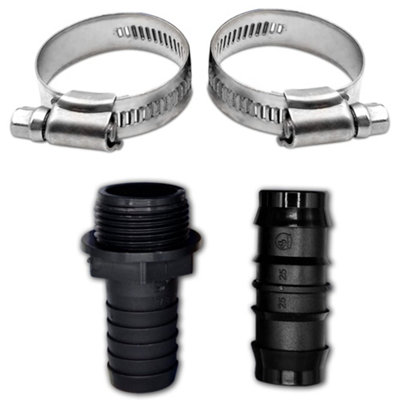 Ultimate Heavy Duty Discharge Hose Pipe Set 30m x 25mm Diameter ...