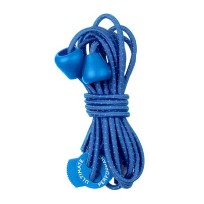 Ultimate Performance Running Reflective Shoe Laces Royal Blue (One Size)