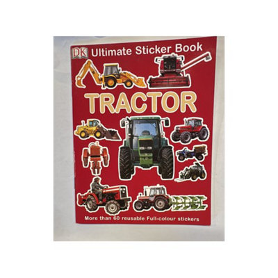 Ultimate Tractor Stickers Multicoloured (One Size)