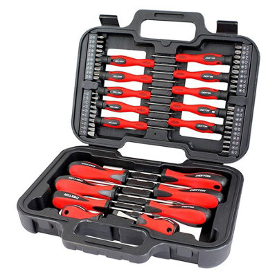 Ultra Fix 58 Piece Screwdriver Set & Heavy Duty Storage Case for ...