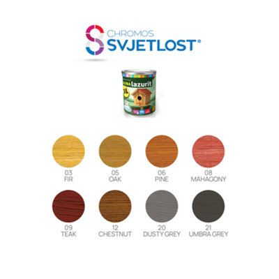 Ultra LAZURIT 3in1 Wood Coating, Transparent, Solvent-Based, Indoor/Outdoor