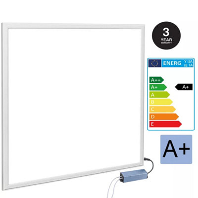 Ultra-Slim 600x600mm LED Panel Light 48W, Cool White with 3 Year Warranty
