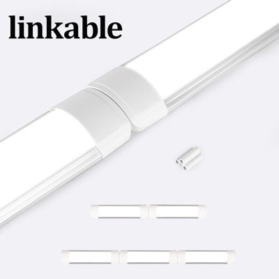 Ultra Slim Linkable LED Batten Light 6500K Daylight White Strip