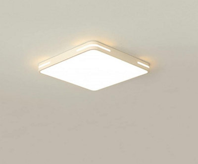 Ultra Thin Square LED Ceiling Light Modern Simple White 40 cm Pendant Light