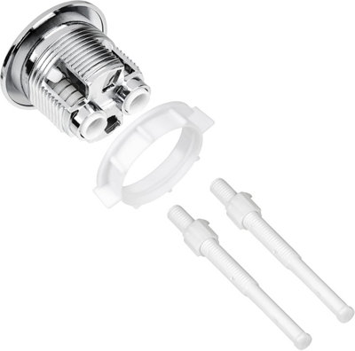 Ultra Toilet Push Button Flush Replacement Dual Flush Cistern Valve ...