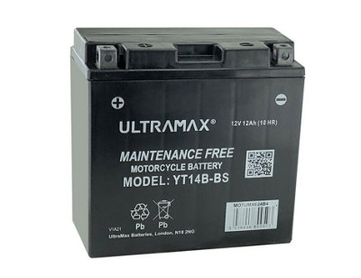Ultramax YT14B-BS YT14BBS fits Yamaha FZS 1000 Fazer 2001 to 2005