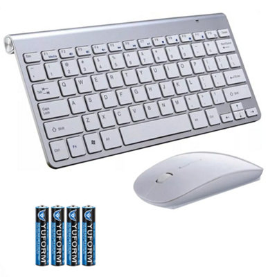 UltraSlim 2.4G Cordless Wireless Keyboard and Mouse Set Combo For MAC ...
