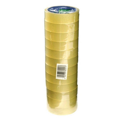 ULTRATAPE CLEAR SELLOTAPE (PACK OF 12 ROLLS) CLEAR (ONE SIZE)