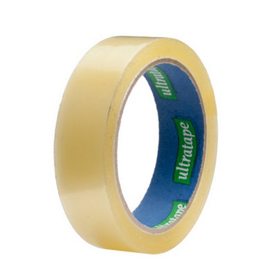 Ultratape Clear Sellotape (Pack Of 16 Rolls) Clear (One Size)