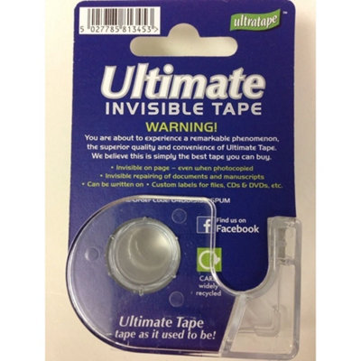 Ultratape Self Adhesive Tape Clear (One Size)