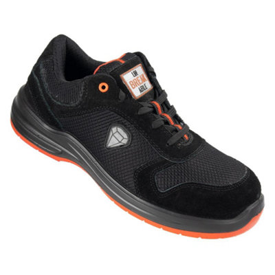 Unbreakable Reef Low S1P Black Safety Trainers with Composite Toe and ...