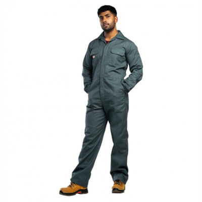 Unbreakable Studded Coverall (Green) (Leg Length - Regular)