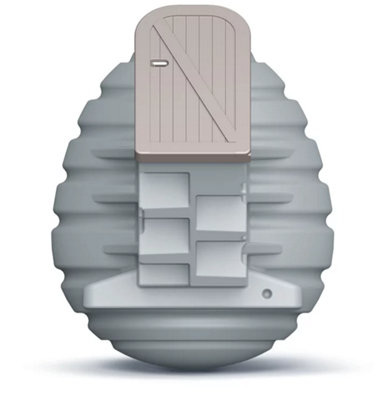 Underground root cellar OVO Food Storage Pantry Bunker Natural Cooling