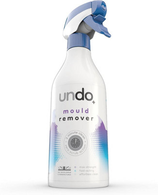 Undo Mould Remover Spray 500 ml Fast-Acting Active Powerful Cleaner for ...