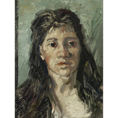 Unframed Wall Art Vincent Van Gogh Head Of A Lady - 12X16 inch
