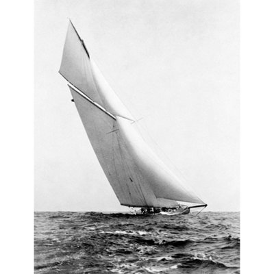 Unframed Wall Art Vintage Photography Transport Ship Yacht Reliance ...