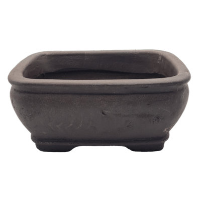 Unglazed Bonsai Pot - Rectangle - 16cm x 12cm x 5cm