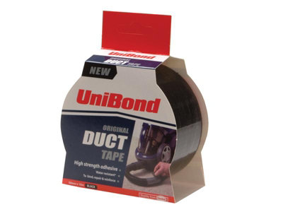 UniBond - Duct Tape - Black 50mm x 50m | £13.09 at B&Q