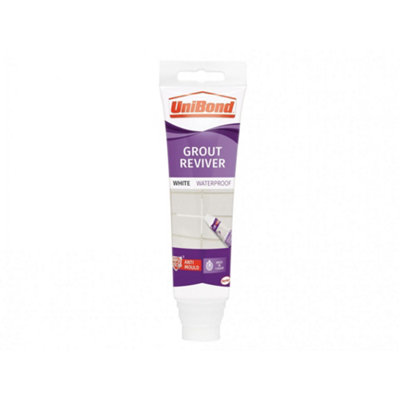 Unibond Triple Protect Wall Tile Grout Reviver 125ml Multi Colour (One ...
