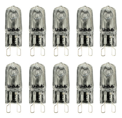UniBulb Halogen G9 Lamp Capsule 180lm 25W 2800K (Warm White) Light Bulb