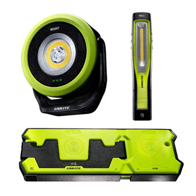Unilite DBLWCKIT6 Double Wireless Charging Pad with WCHX7 Compact Work ...