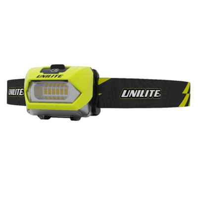 Unilite PS-HDL6R Dual Power Helmet Headtorch Lamp - Rechargeable or ...