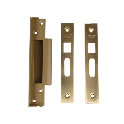 Union Strongbolt Mortice Rebate Kits Sashlocks - 2200 Polished Br (13mm ...