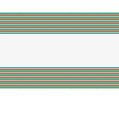 Unique Party Peppy Theme Plastic Rectangular Party Table Cover ...