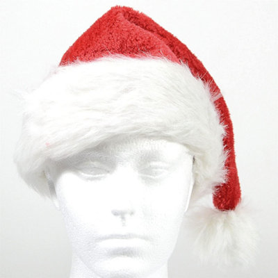 Unisex Deluxe Christmas Santa Hat - HLUX