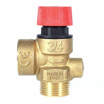 Unival 3/4 Inch 3 Bar Male Pressure Safety Relief Reducing Valve | DIY ...