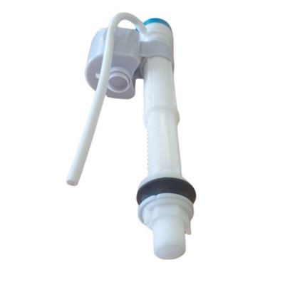 Universal 1/2" Toilet Cistern Bottom Inlet Valve-Adjustable Fill Valve ...