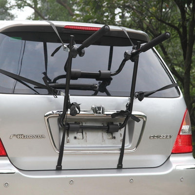 Universal 2 Bike Car Boot & Tailgate Mount Cycle Carrier Rack - Fits ...