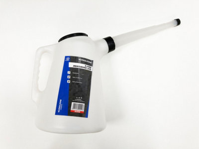 Universal 5 Litre Measuring Jug Garage Oil Fuel Oil Measuring Jug With ...