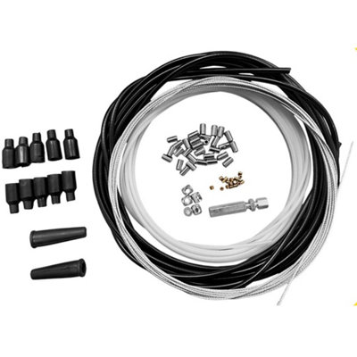 Universal 5M Throttle Cable Kit Nipples Ferrules Motorbike
