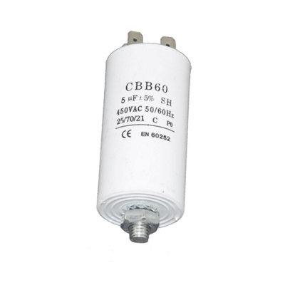 Universal 5UF Microfarad Appliance Motor Start Run Capacitor by Ufixt