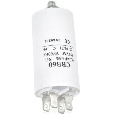 Universal 6.3UF Microfarad Appliance Motor Start Run Capacitor by Ufixt