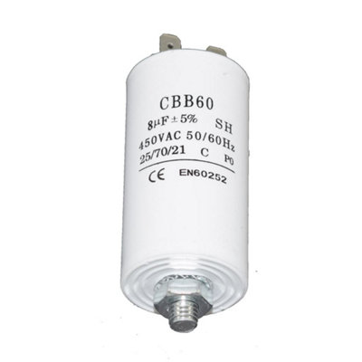 Universal 8UF Microfarad Appliance Motor Start Run Capacitor by Ufixt