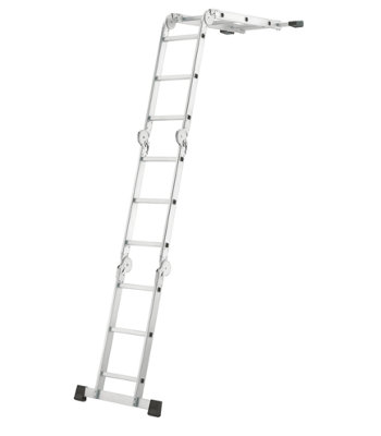 Universal Aluminium ladder 4x3 M60
