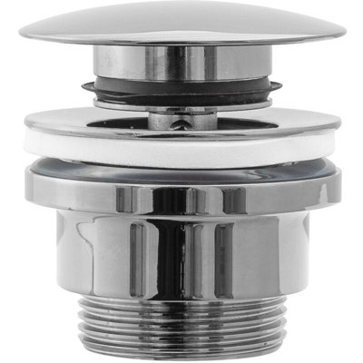 Universal Basin Click Clack Plug Chrome
