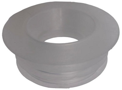 Universal Clear Flush Pipe Inlet Pan Connector - Flush Cone, Flush Pipe ...