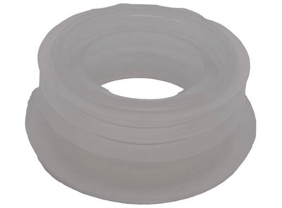 Universal Clear Flush Pipe Inlet Pan Connector - Flush Cone, Flush Pipe ...