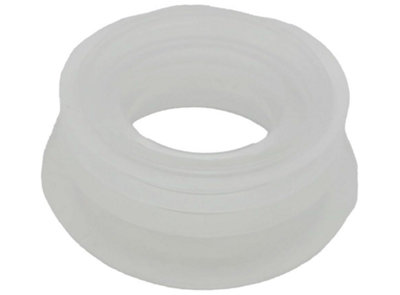 Universal Clear Flush Pipe Inlet Pan Connector - Flush Cone, Flush Pipe ...