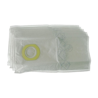 Universal Cylinder Vacuum Cleaner Dust Bags (Pack of 4) by Ufixt