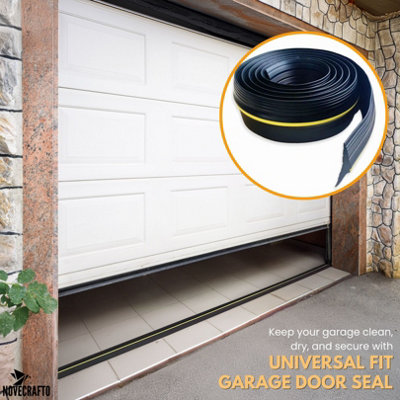 Universal Fit 3m Garage Door Seal with Strong Adhesive - Premium Rubber ...