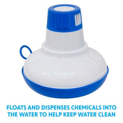 Universal Floating Pool Hot Tub Spa Chlorine/Chemical Dispenser/Floater ...