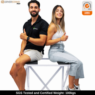 Universal Freestanding Tumble Dryer Stacking Kit Adjustable Width ...