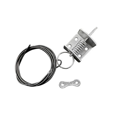 Universal Garage Door Latch Assembly & Cable
