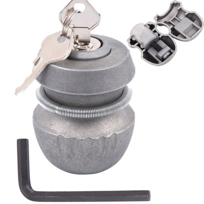 UNIVERSAL HITCH-LOCK TRAILER HITCH COUPLING TOW BALL SECURITY LOCK