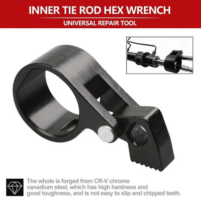 Universal Inner Tie Rod Wrench 27-42mm - Steering Track Rod Removal ...