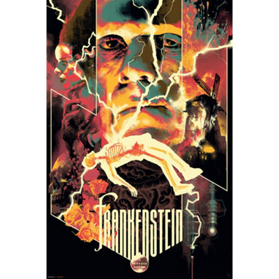 Universal Monsters Frankenstein 61 x 91.5cm Maxi Poster | DIY at B&Q